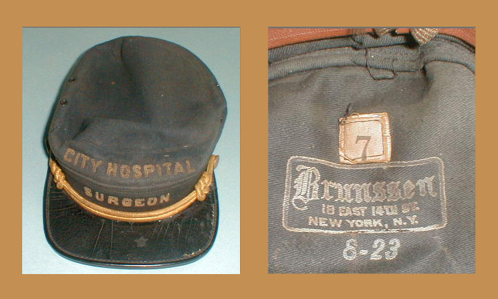 1930s-1940s: Ambulance Surgeon Hats, New York City – EMS Museum
