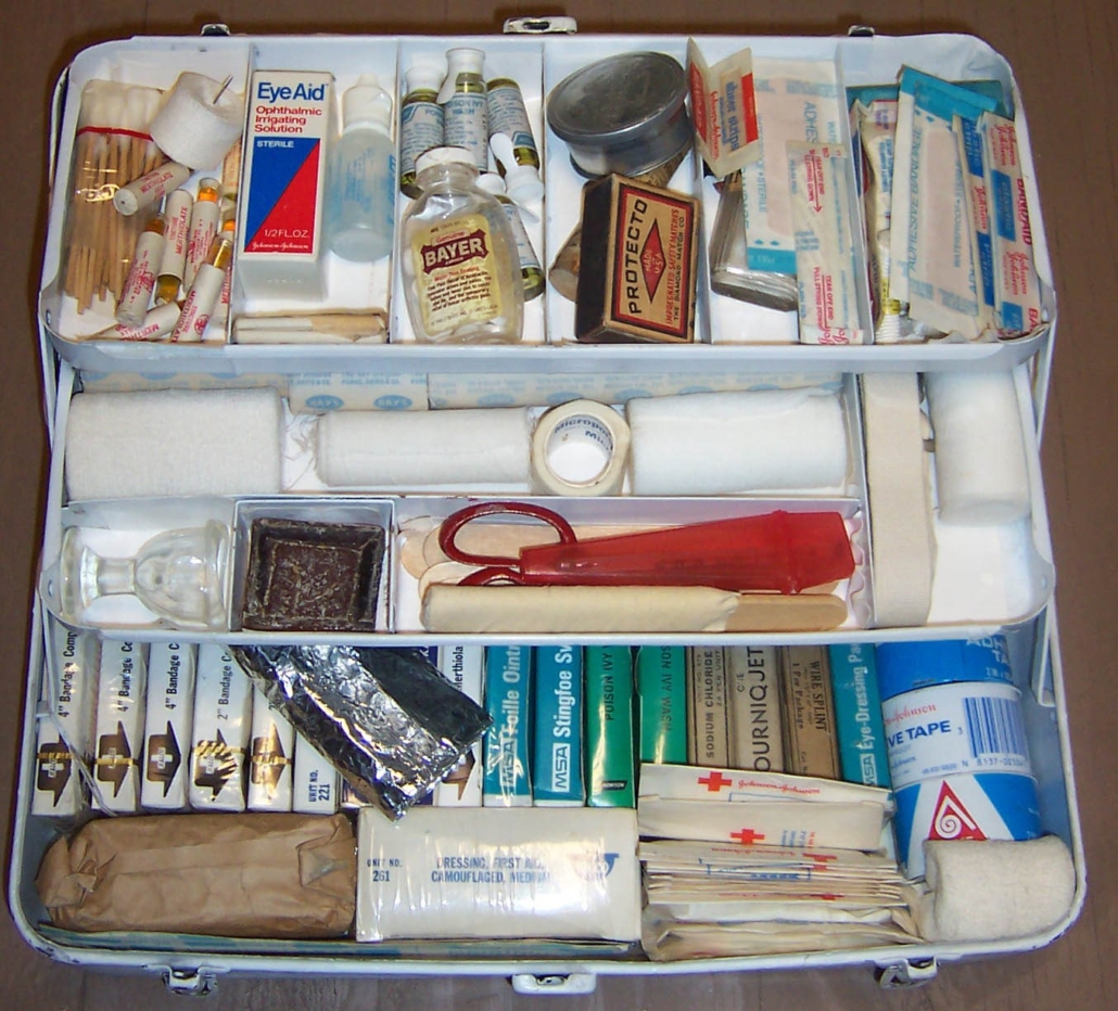 1939: Early Toolbox Medical Kit – EMS Museum
