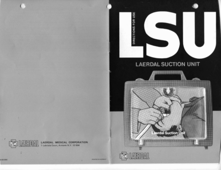 1979: Laerdal Portable Suction – LSU Model – EMS Museum