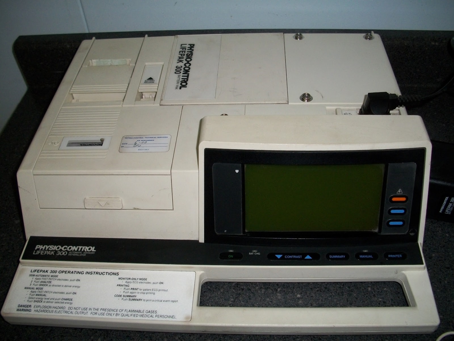 1991: LifePak 300 – EMS Museum