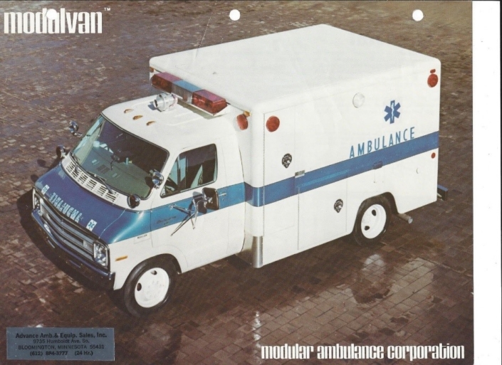 Modulvan by Modular Ambulance Corporation – EMS Museum