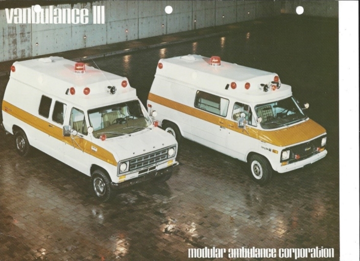 Vanbulance III by Modular Ambulance Corporation – EMS Museum