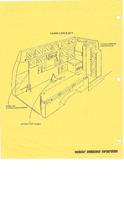 Vanbulance III by Modular Ambulance Corporation – EMS Museum